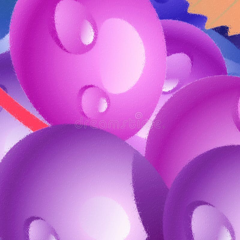 Purple balls stock illustration. Illustration of beauty - 13062504