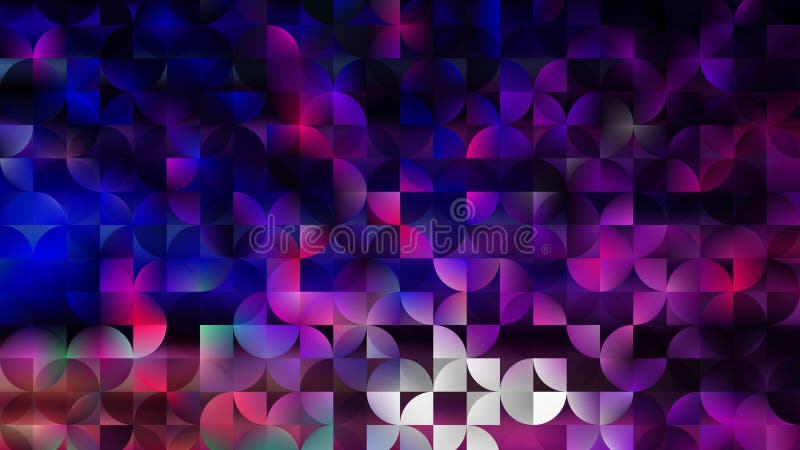 Purple and Black Abstract Quarter Circles Background Stock Vector ...