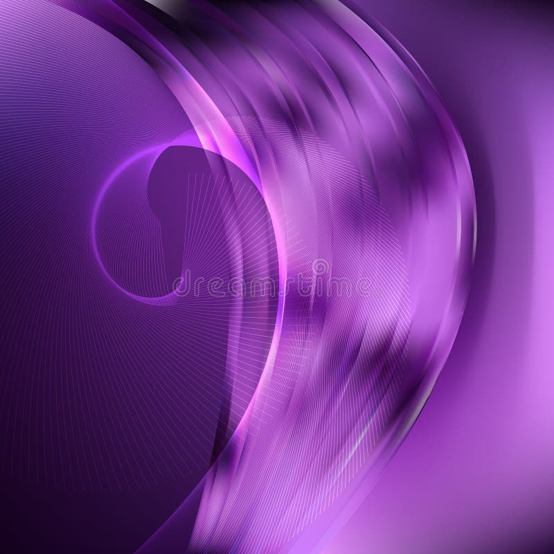 Purple and Black Flow Curves Background Stock Vector - Illustration of ...