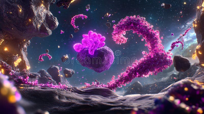 A purple blob of stock illustration. Illustration of color - 349278663