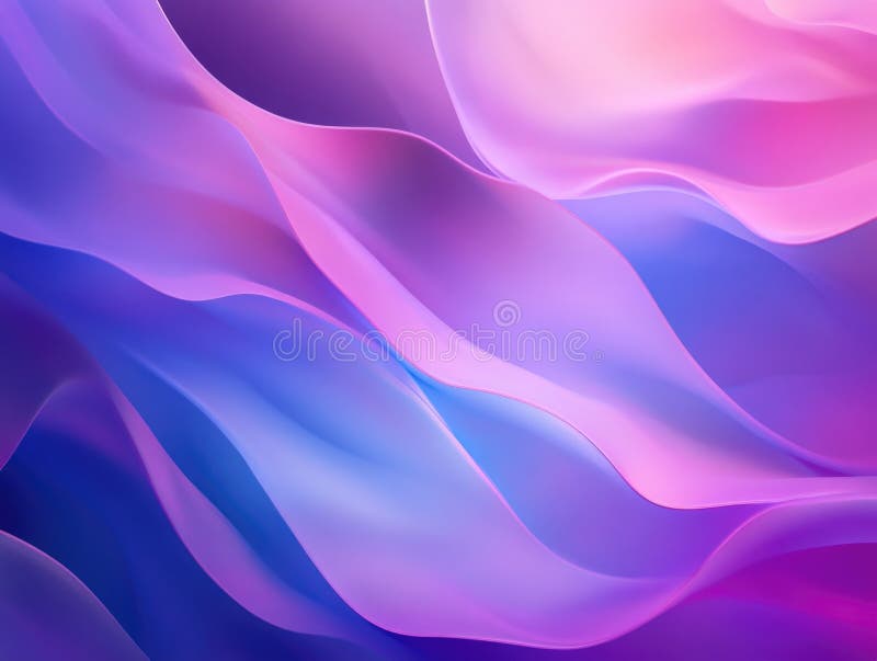 Purple and Blue Abstract Waves Stock Image - Image of effect, blue ...