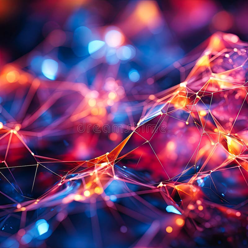 Purple and Blue Background, Abstract. the Colors Blend Smoothly ...