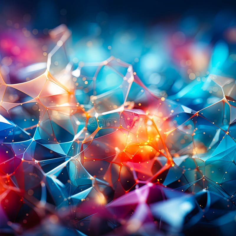 Purple and Blue Background, Abstract. the Colors Blend Smoothly ...