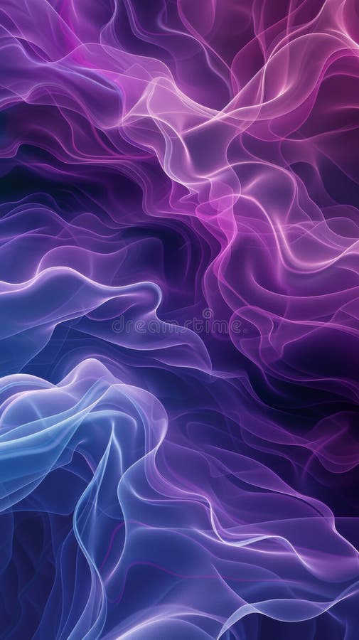 Purple and Blue Background with Wavy Lines Stock Image - Image of ...
