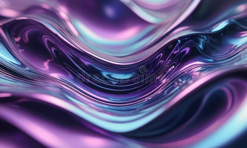A Purple and Blue Color Scheme is Used To Create a Visual Effect in ...