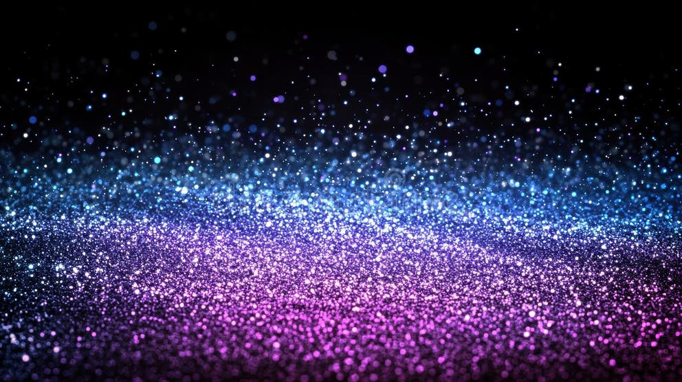 A Purple and Blue Glitter Background Stock Illustration - Illustration ...