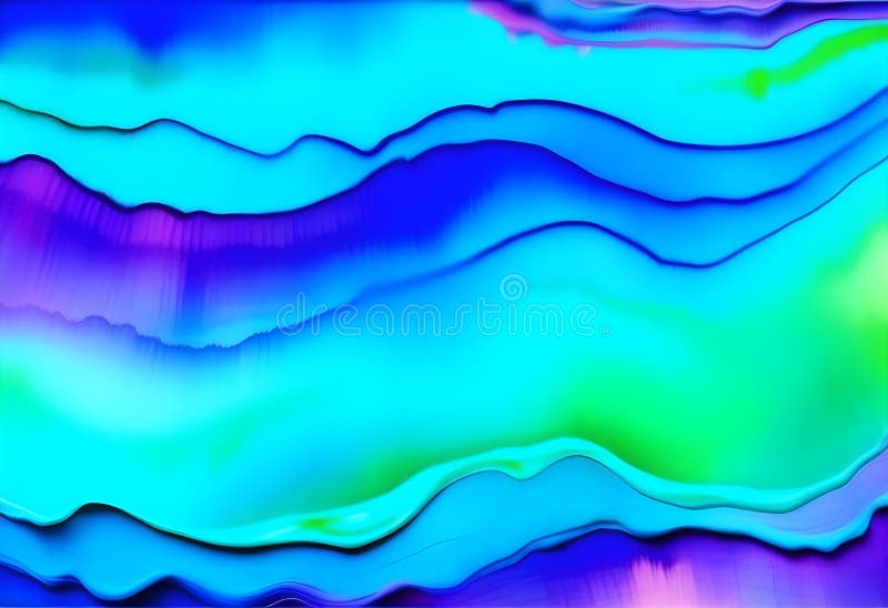 Purple Blue Green Abstract Watercolor Background Stock Illustration ...