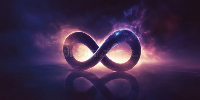 Cute Infinity Sign Backgrounds Infinity Art Stock Illustrations