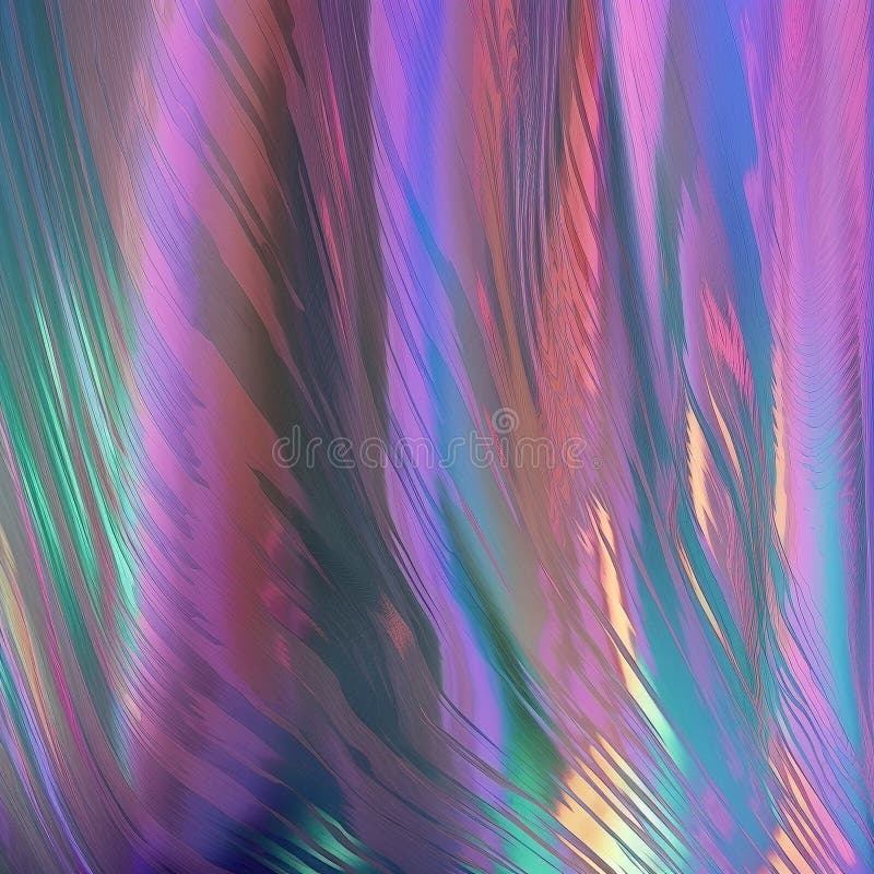 Purple Blue Shiny Iridescent Texture. Created with Generative AI ...