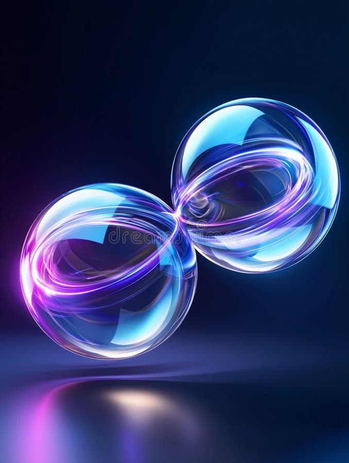 Synergistic Fusion, Infinite Partnership Stock Illustration ...