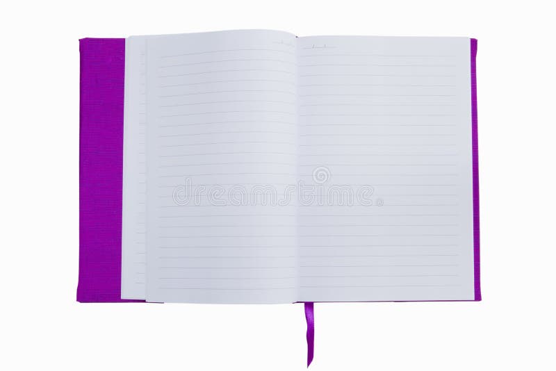 Purple Book stock photo. Image of memo, paper, curl, book - 15862534
