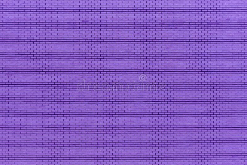 Purple Brick Wall Facade. Construction Material Stock Illustration ...