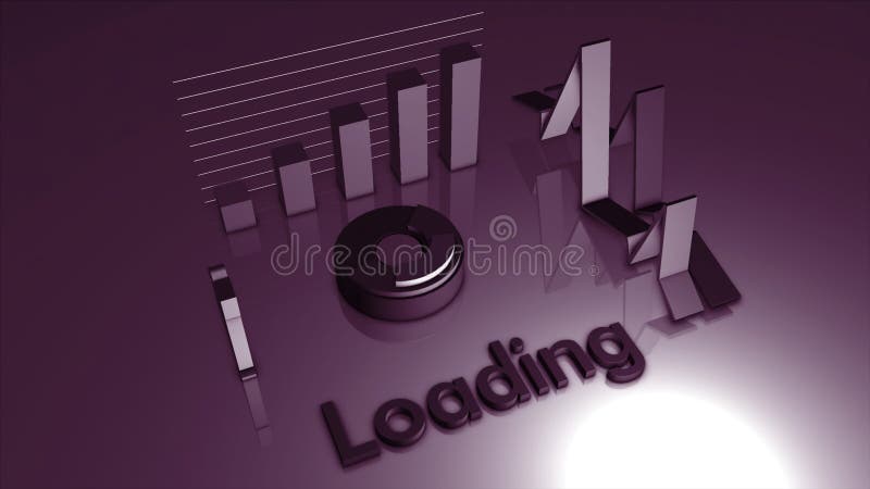 Purple Bright Background. Motion . Animation with a View of the ...