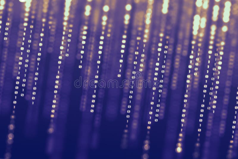 Purple Broadband Data Concept Stock Image - Image of computer, zero ...