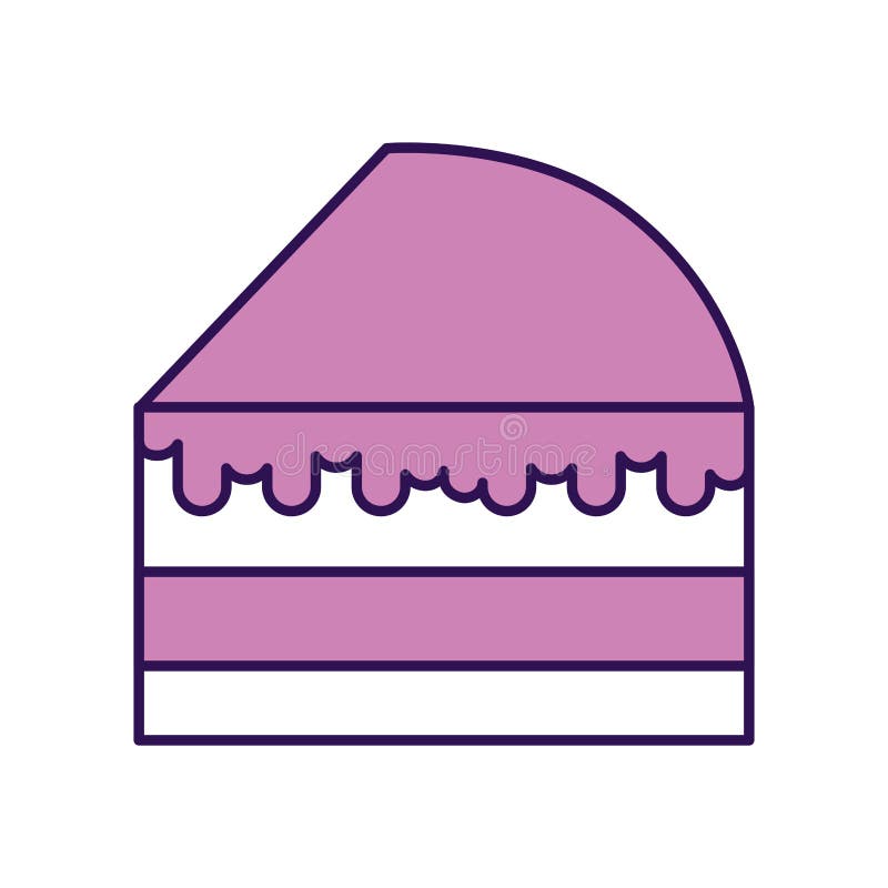 Slice Cake Purple Stock Illustrations – 557 Slice Cake Purple Stock ...