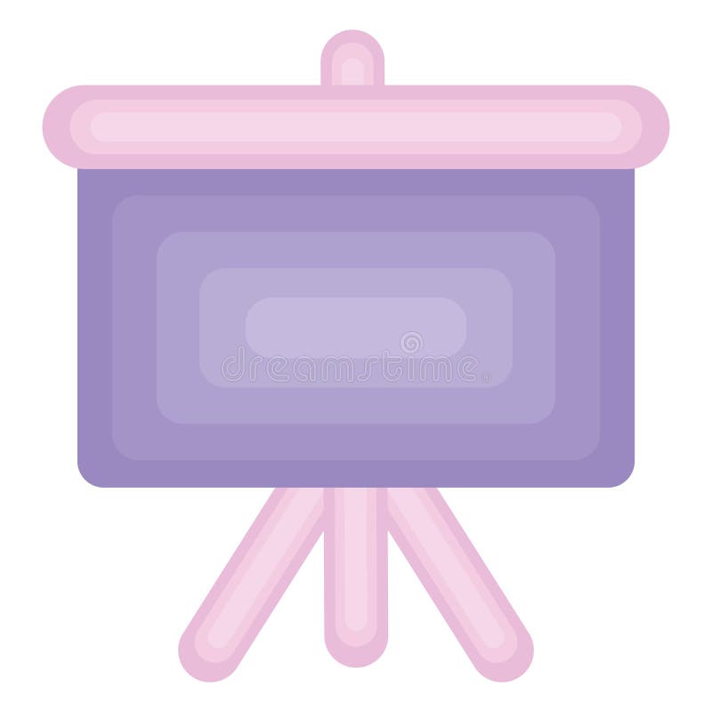 Purple chart board stock vector. Illustration of design - 258449754