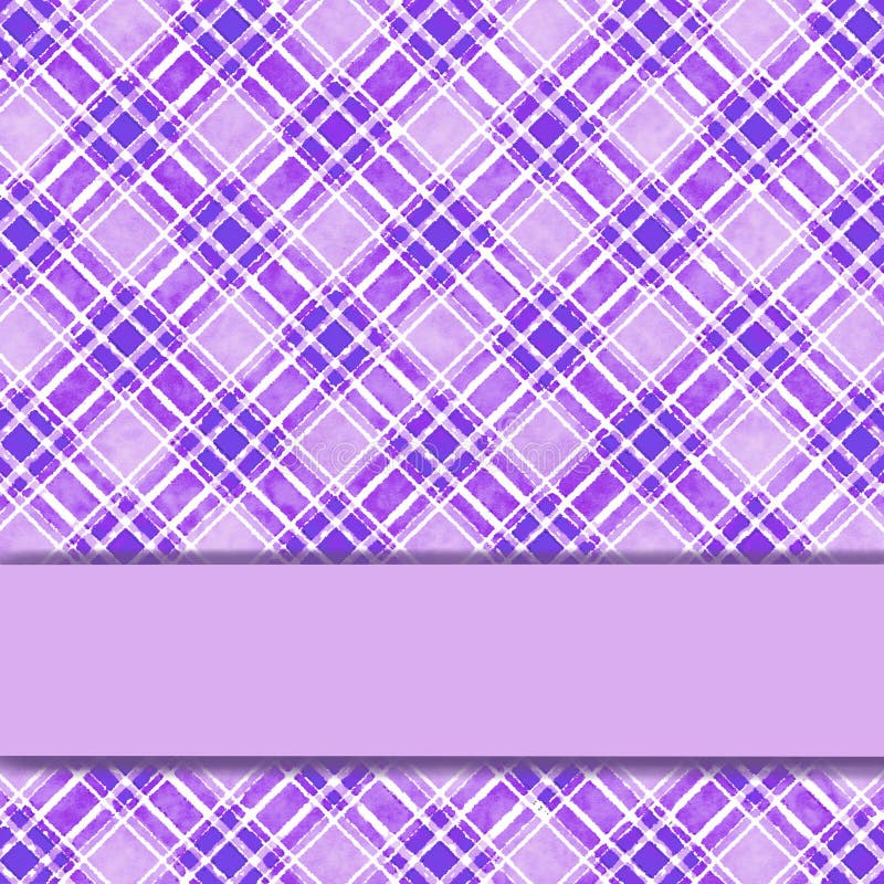 Purple Checkered Background of Wide and Narrow Diagonal Lines ...