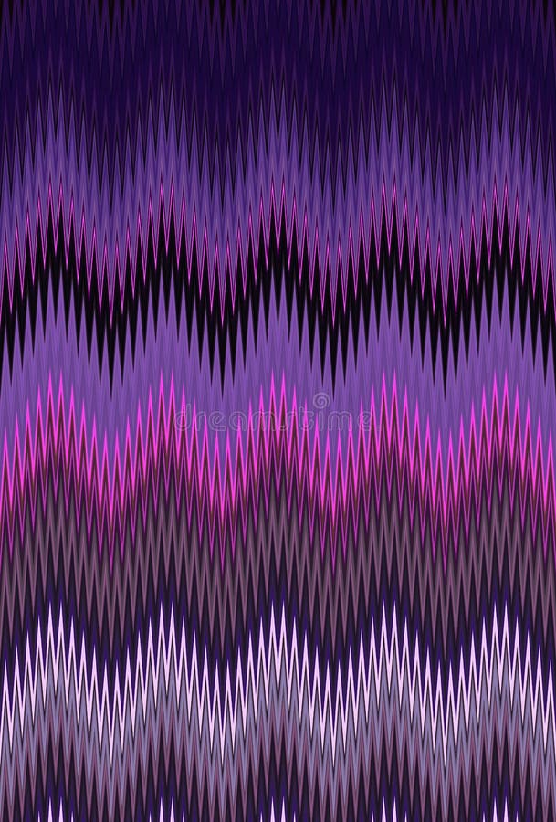 Purple Chevron Zigzag Wave Pattern Abstract Art Background Trends Stock ...