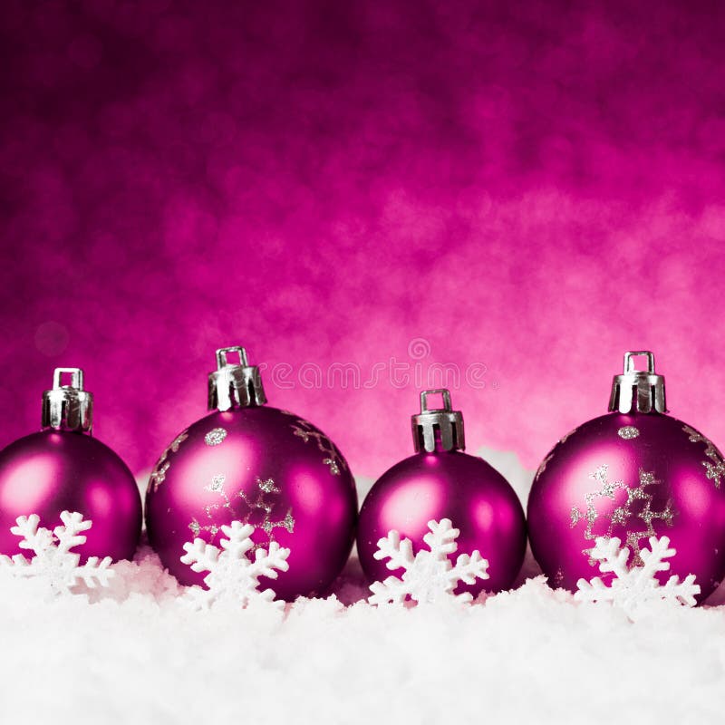 Purple christmas stock image. Image of white, ornament - 27926605