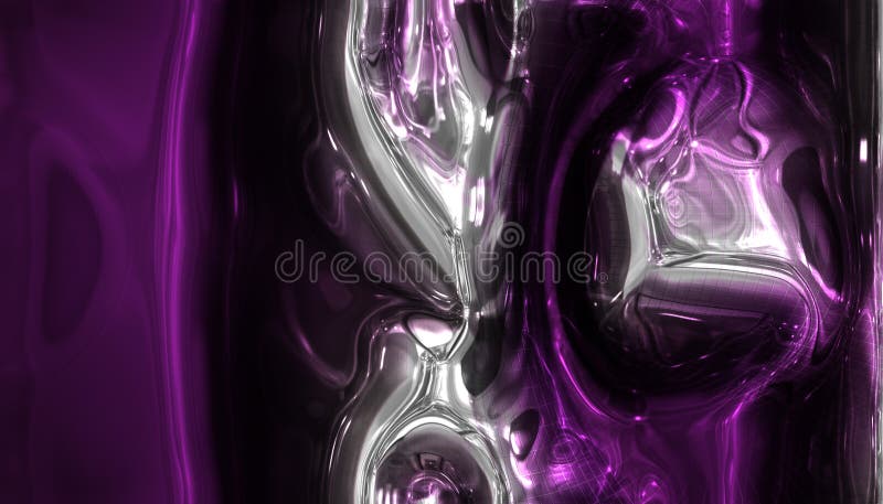Purple Chrome Metal Texture with Scratch Stock Illustration ...