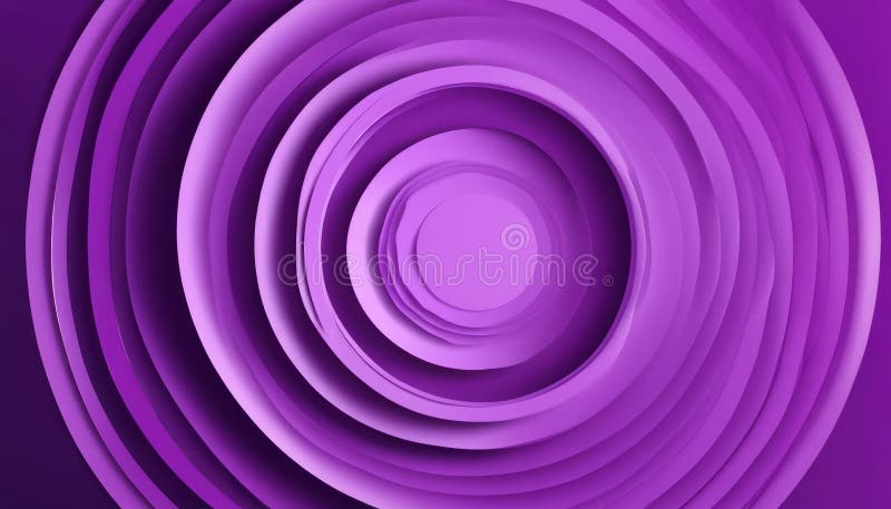 A Purple Circle with a White Center Stock Illustration - Illustration ...