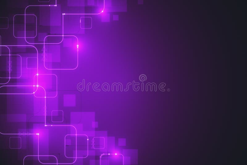 Purple Tech Background Stock Illustrations – 17,249 Purple Tech ...