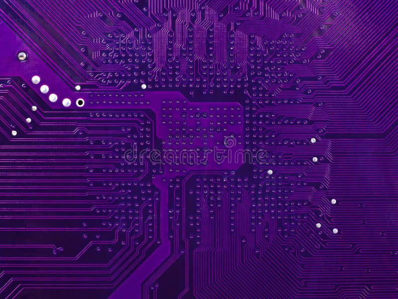 Purple circuit board stock image. Image of circuitry - 56562577