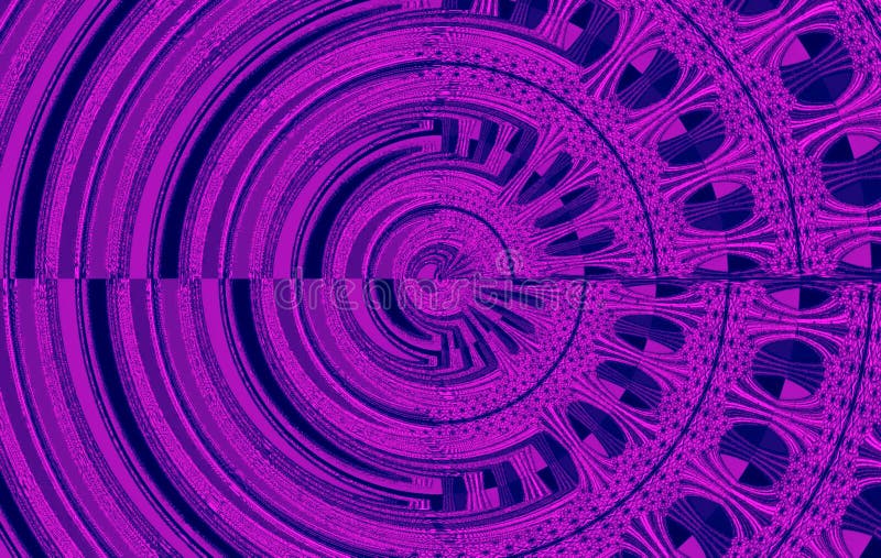 Purple Circular Pattern Background. Stock Illustration - Illustration ...