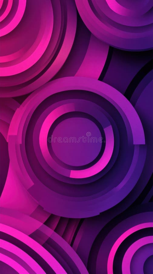 Purple circular patterns stock photo. Image of effect - 367974618