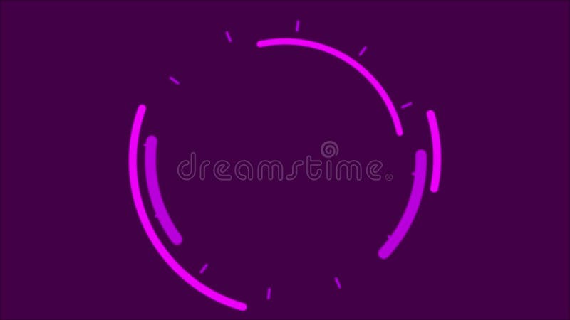 Purple Circular and Rectangular Forms on Blue Background Stock Video ...