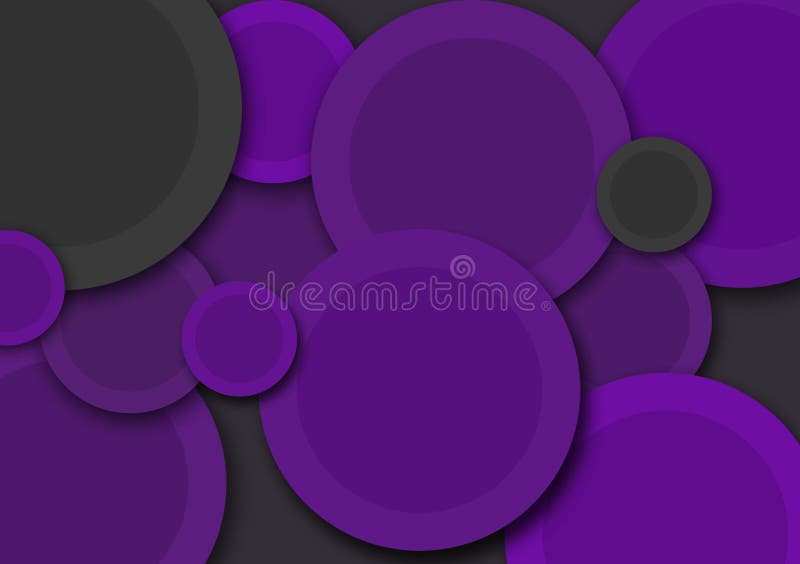Purple Circular Shaped Background Design for Wallpaper Stock ...