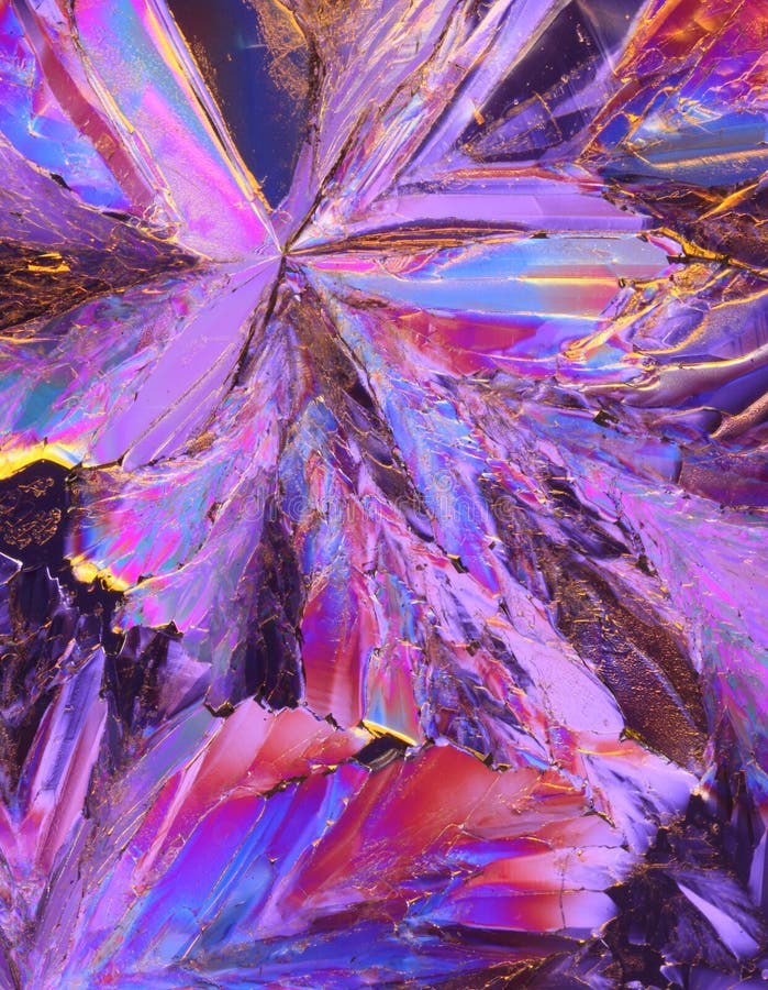 Purple Citric Acid Crystals Stock Image - Image of vivid, citric: 7872965