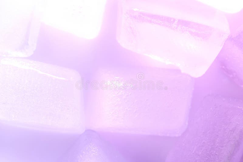 Purple Clean Ice Background Stock Photo - Image of drop, melting: 210957332