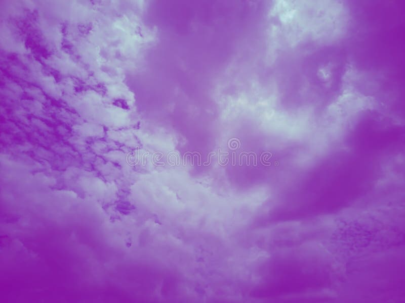 Purple blue clouds stock photo. Image of multicolored - 155936338