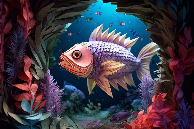 Coelacanth Paper Stock Illustrations – 6 Coelacanth Paper Stock ...