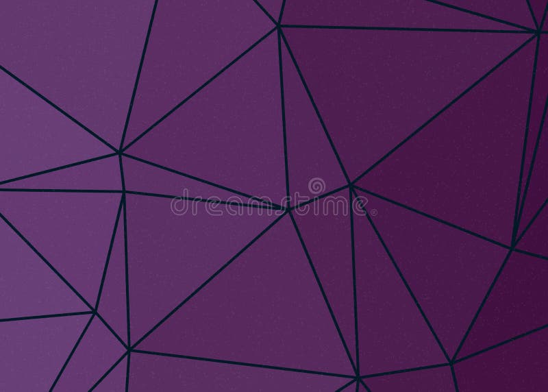 Purple Color Abstract Color Low-Polygones Generative Art Background ...