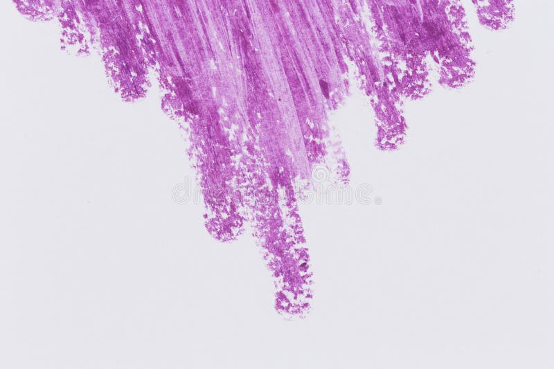 Purple Color Crayon Hand Drawing Texture Stock Photo - Image of paint ...