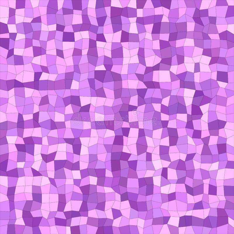 Purple Rectangle Mosaic Border Background Stock Vector - Illustration ...