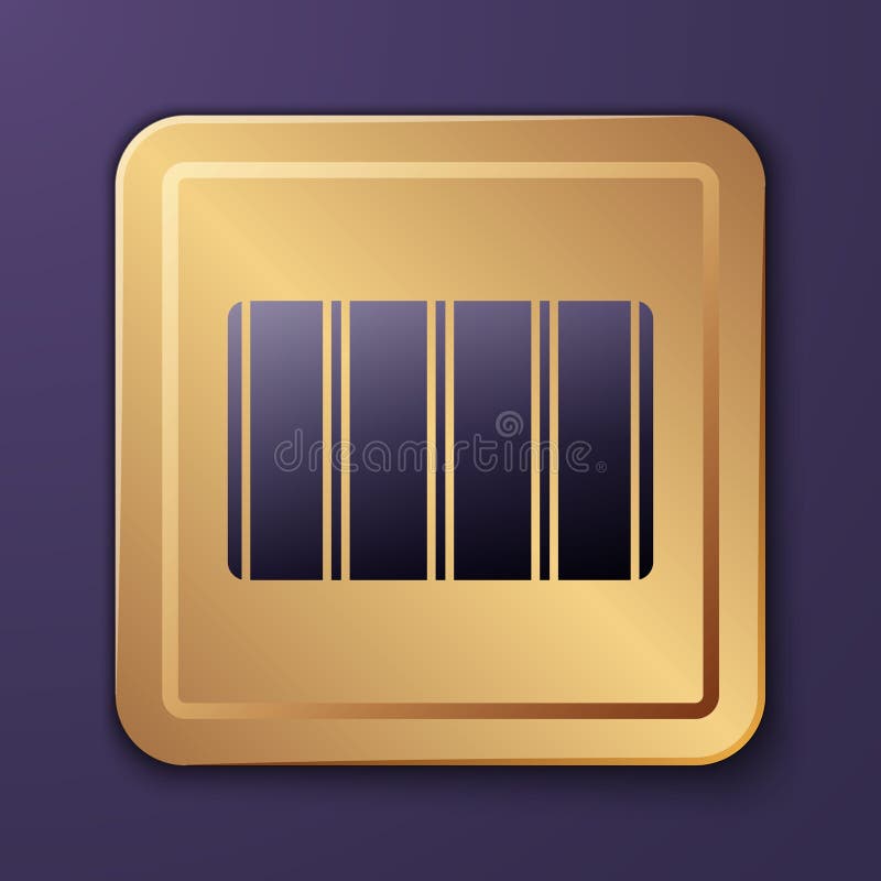 Purple Color Palette Guide Icon Isolated on Purple Background. Modular ...