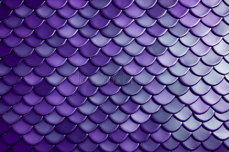 Purple Pattern with Fish Scale Abstract Texture. Stock Photo - Image of ...