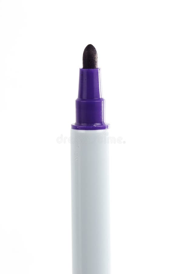 Purple Color pen stock image. Image of drawing, tool - 49131367