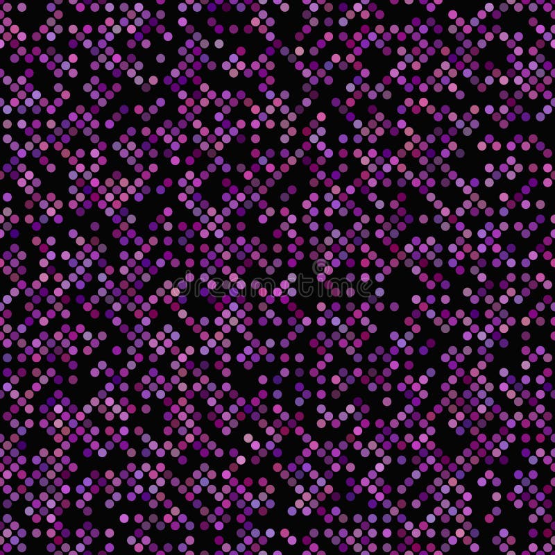 Purple Seamless Dot Pattern Background - Vector Design Stock Vector ...