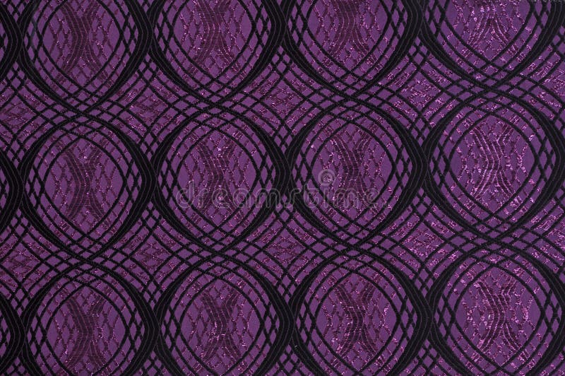 Purple Colored Patterned Fabric Texture Stock Image - Image of cotton ...