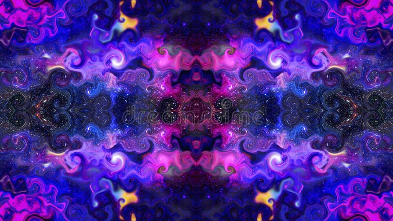 Purple Colored Space Ambient Abstract Background Stock Illustration ...