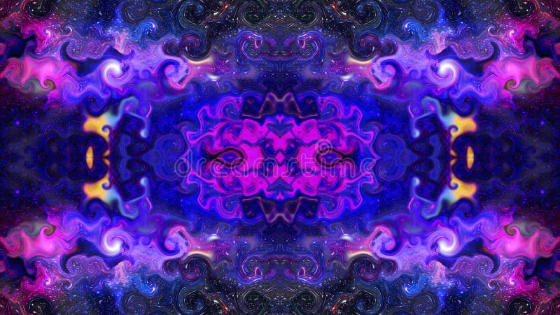 Purple Colored Space Ambient Abstract Background Stock Illustration ...