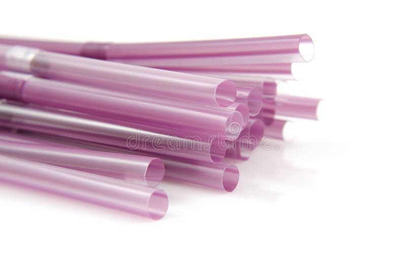 Colored Straws stock photo. Image of drinking, bend - 227738764