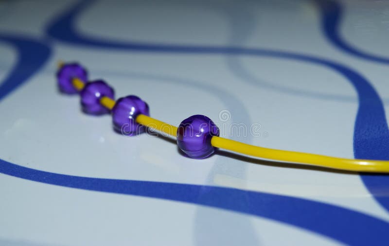 Purple Coloured Objects Stock Photograph Stock Photo - Image of ...