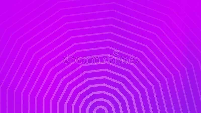 Purple Concentric Hexagon Pattern Background Loop. Stock Footage ...
