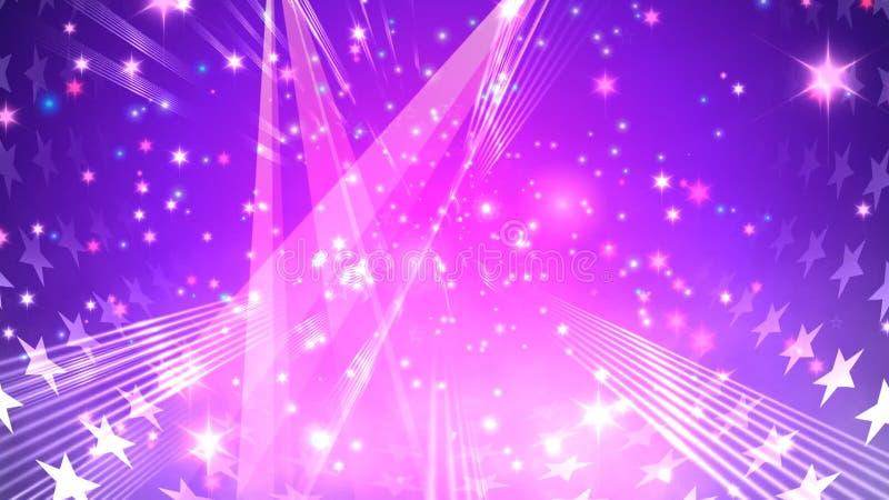 Purple Concentric Rotating Stars Animation Stock Footage - Video of ...