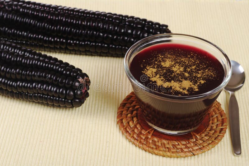 Purple Corn Jelly stock photo. Image of focus, powder - 16181640